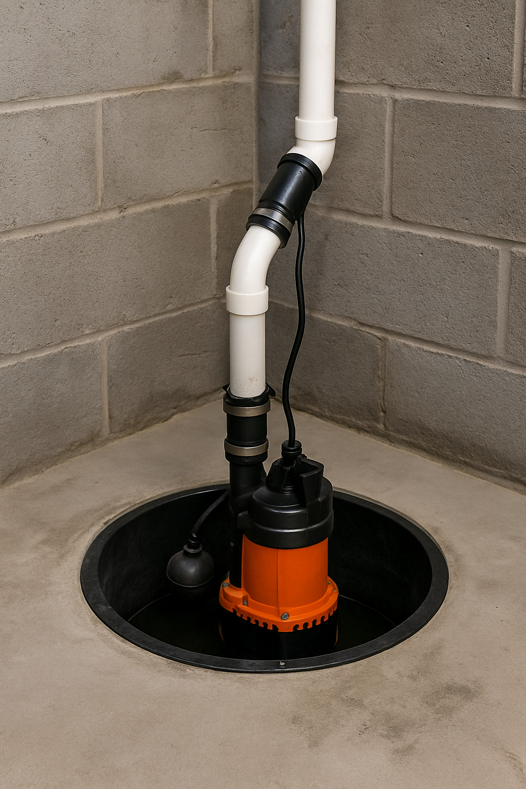 Sump Pump Installation & Interior Drainage Solutions | Loughman Builder ...